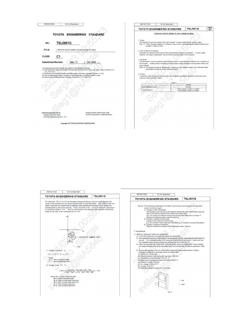 TSL0601G - Carpet Color Change | PDF
