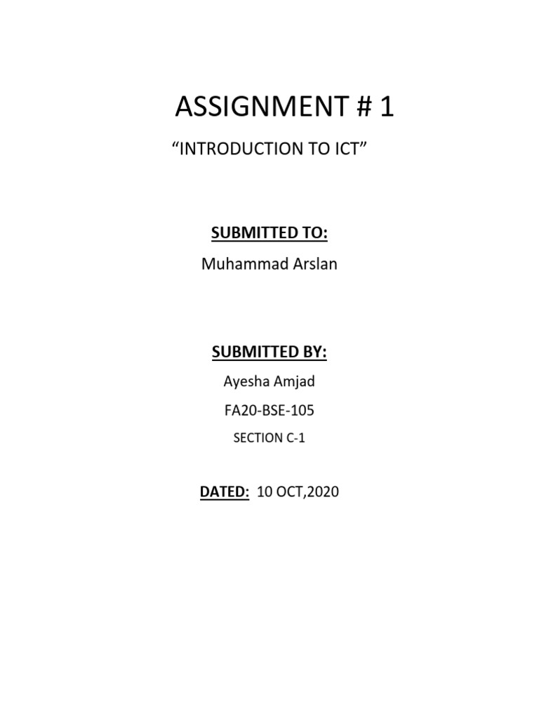 Assignment 1 | Download Free PDF | Desktop Computer | Microcomputers