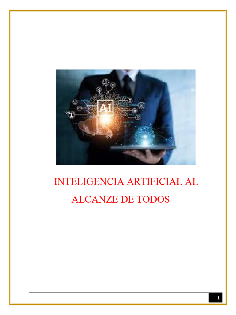 IA para Todos: Guía Completa | PDF | Inteligencia artificial | Inteligencia (IA) y semántica