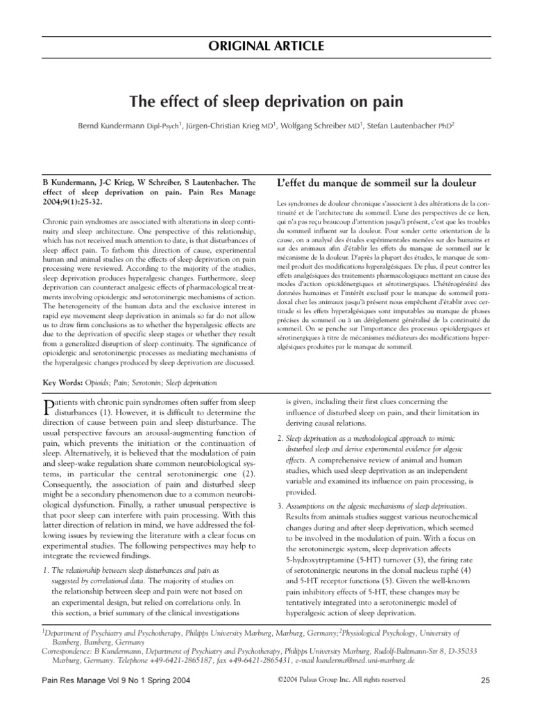 Pain Sleep | PDF | Sleep | Rapid Eye Movement Sleep