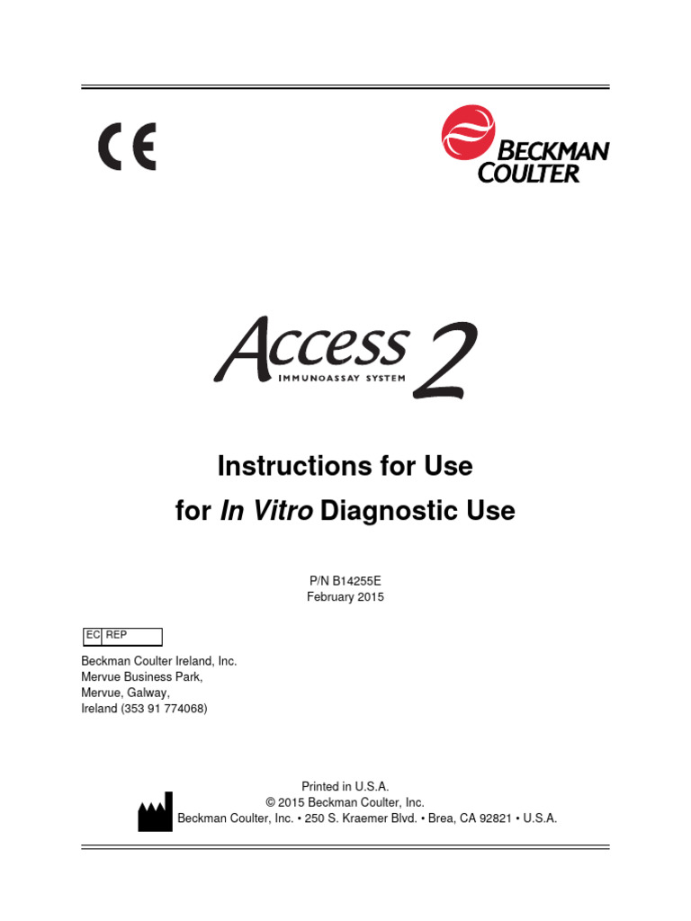 Accces 2 Manual | PDF | Electromagnetic Interference | Personal Computers