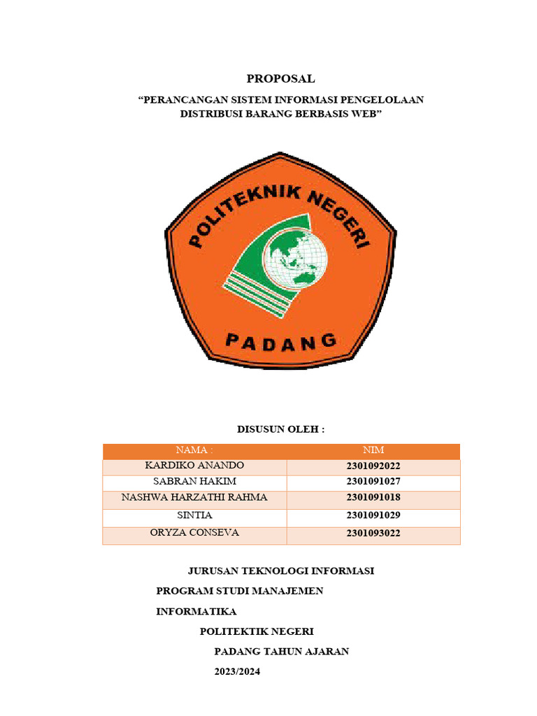 Proposal Matematika Kel 7 | PDF