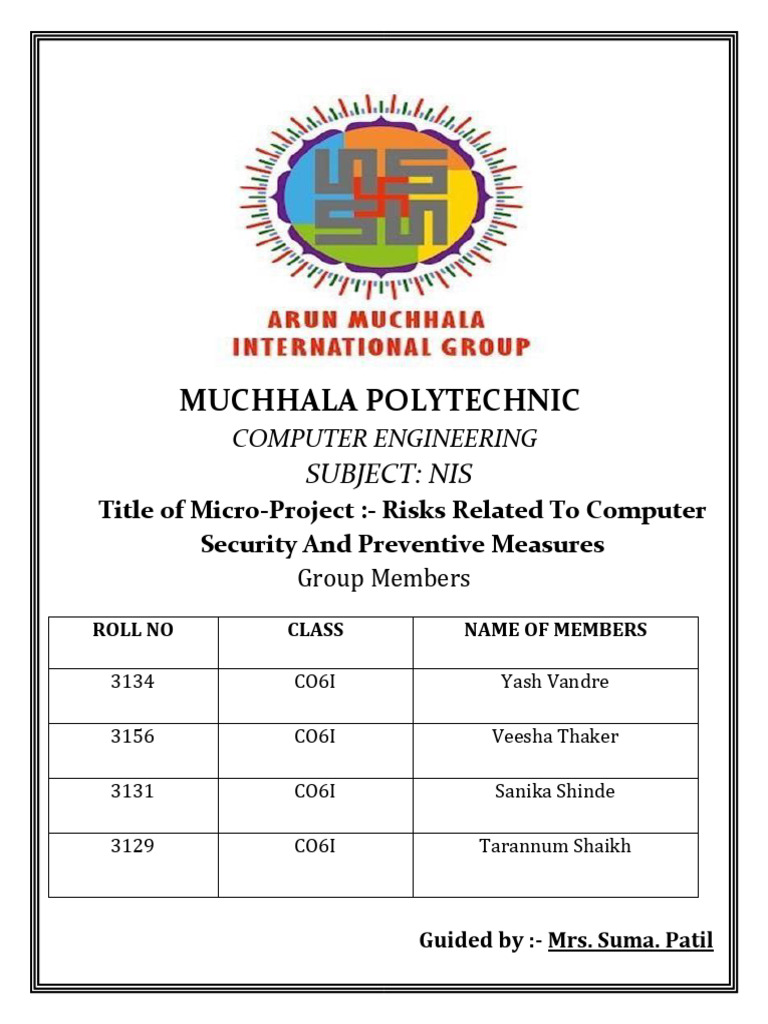 NIS PartA | PDF | Security | Computer Security