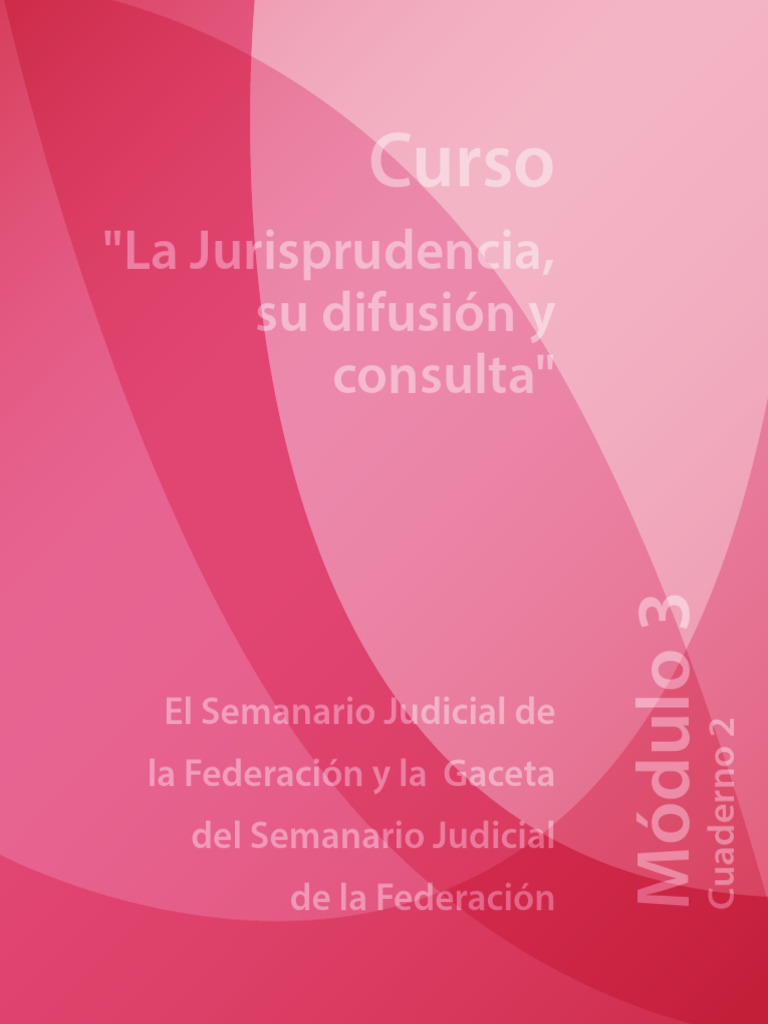 Cuaderno Módulo 3 - 2 | PDF | Caso de ley | Judicaturas