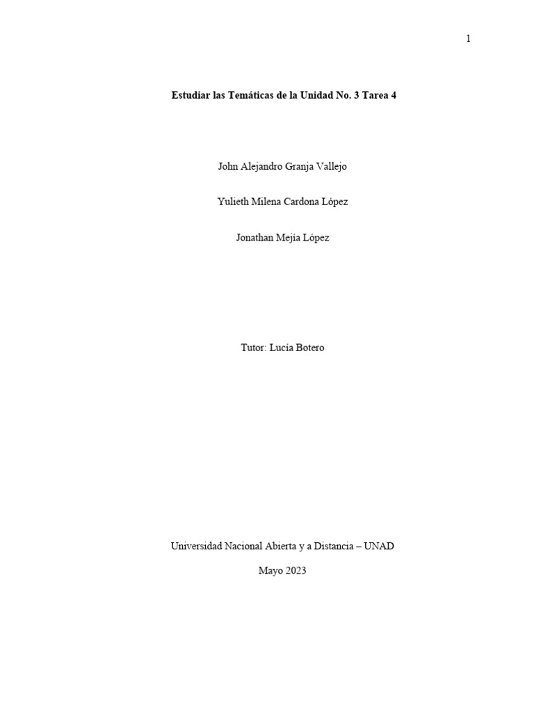Estructura Tarea4 - Grupo 112001 - 356 | PDF | Contabilidad | Business