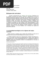 Modelo Tyleriano de Currículo y Evaluación | PDF | Plan de estudios ...