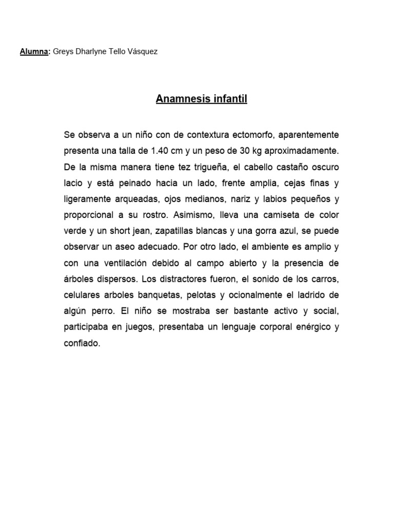 Anamnesis. Dhar | PDF