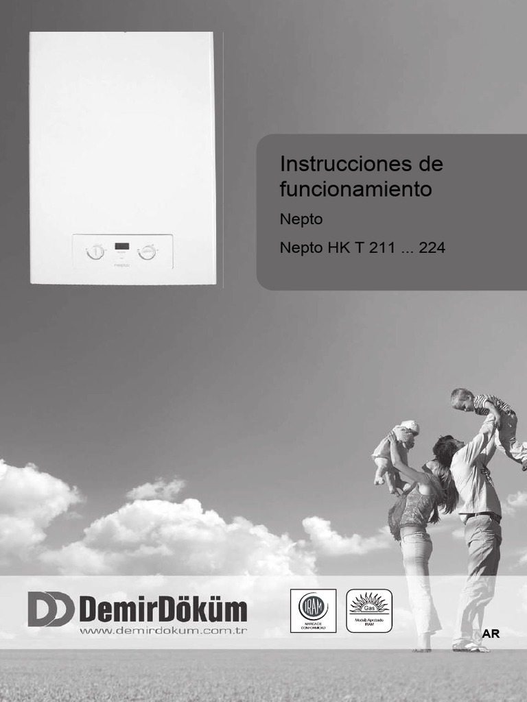 Manual Caldera Demir Dokum Nepto HKT | PDF | Tap (Válvula)