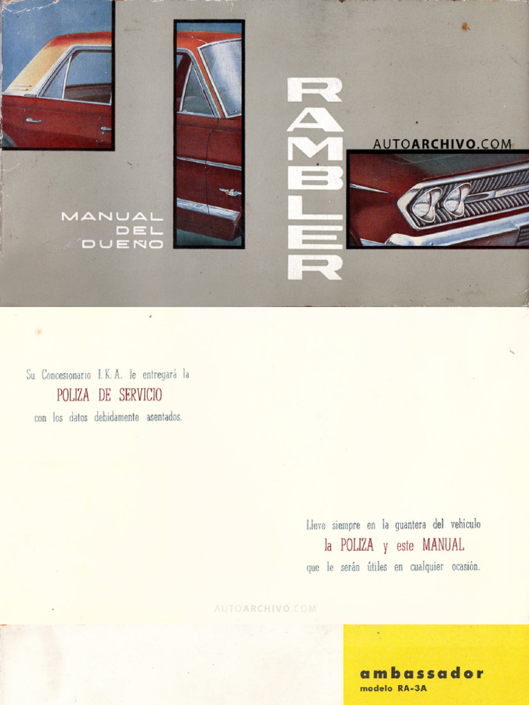 Manual Rambler 2da Generacion | PDF