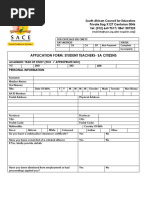 Sace Application Form | PDF | Common Law | Justice