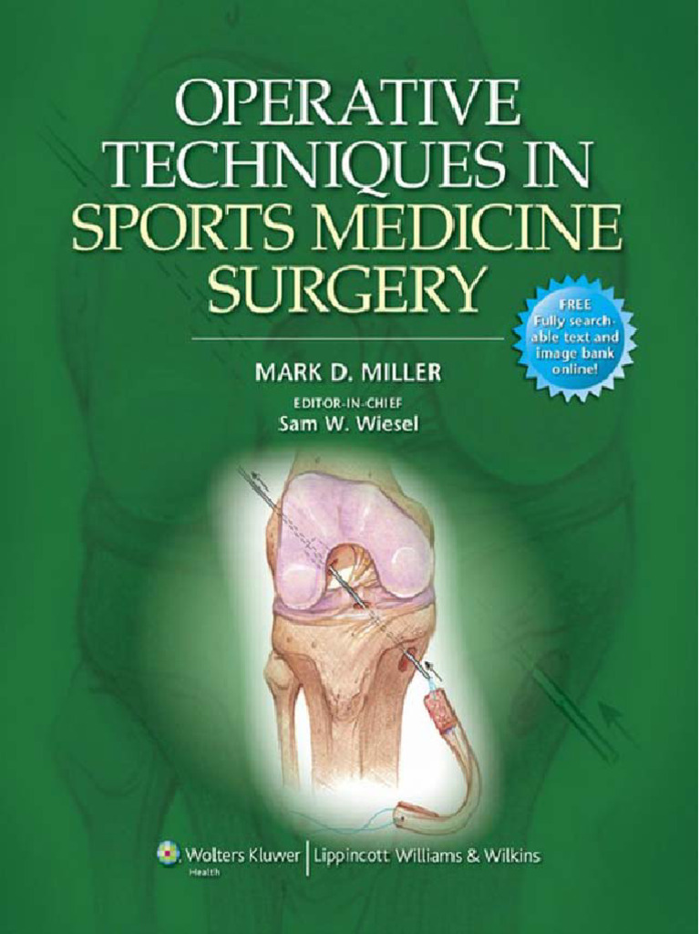 Operative Techniques in Sports Medicine - unitedVRG | PDF | Orthopedic ...