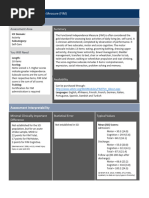 Functional Independence Measure (FIM ) Instrument | PDF