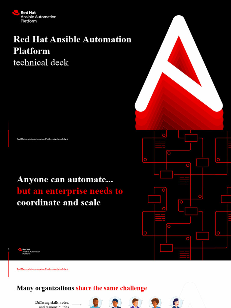 ABU Red Hat Ansible Automation Platform Technical Deck | PDF | Cloud ...