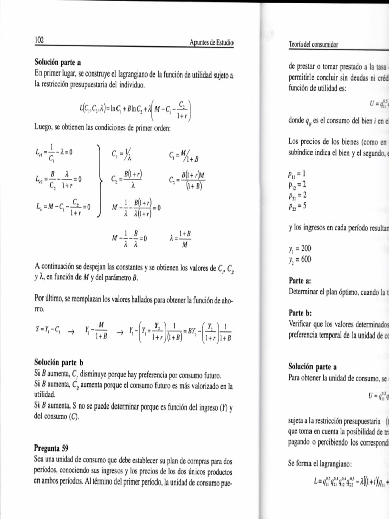 LIBRO MICRO Ejercicios 20240426 0008 | PDF | Consumo (economía) | Ecuaciones