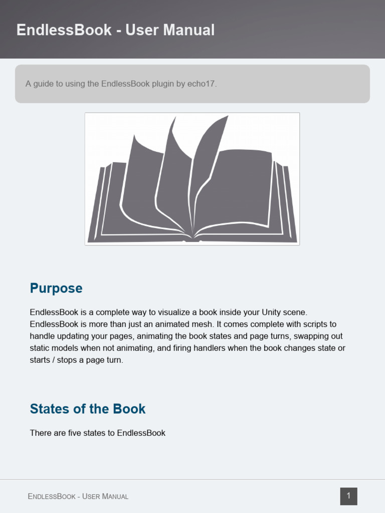 EndlessBook UserManual | PDF | Computing | Computer Programming EndlessBook UserManual | PDF | Computing | Computer Programming