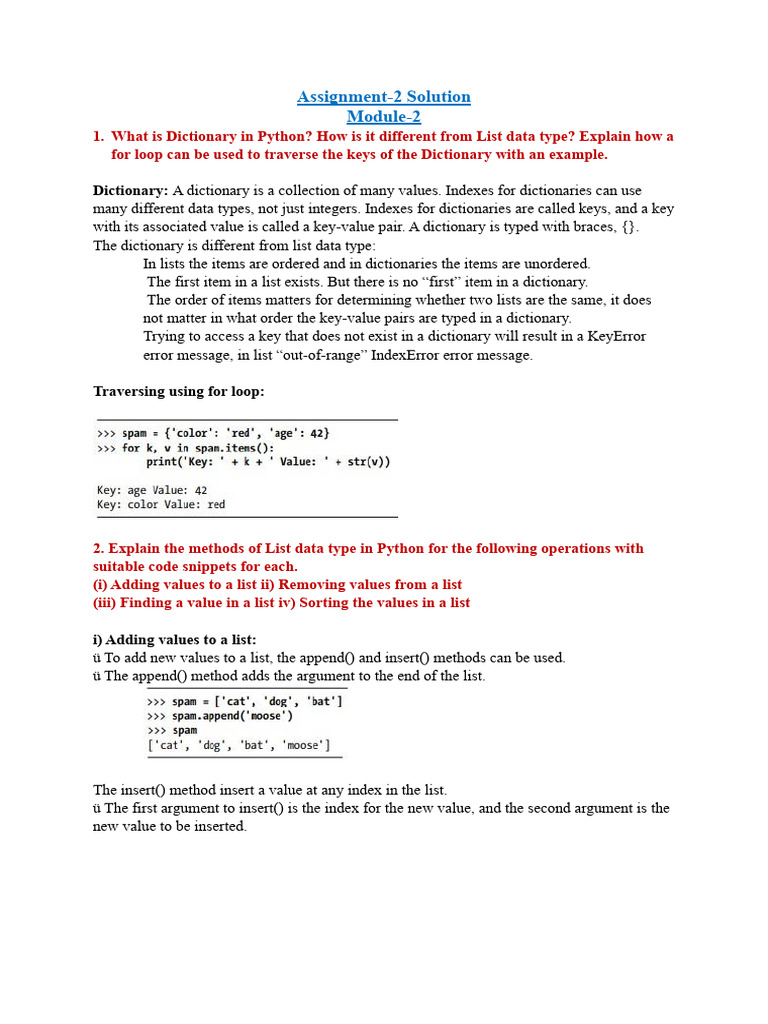 Tutorial 2 Solution | PDF | Computer File | Directory (Computing)