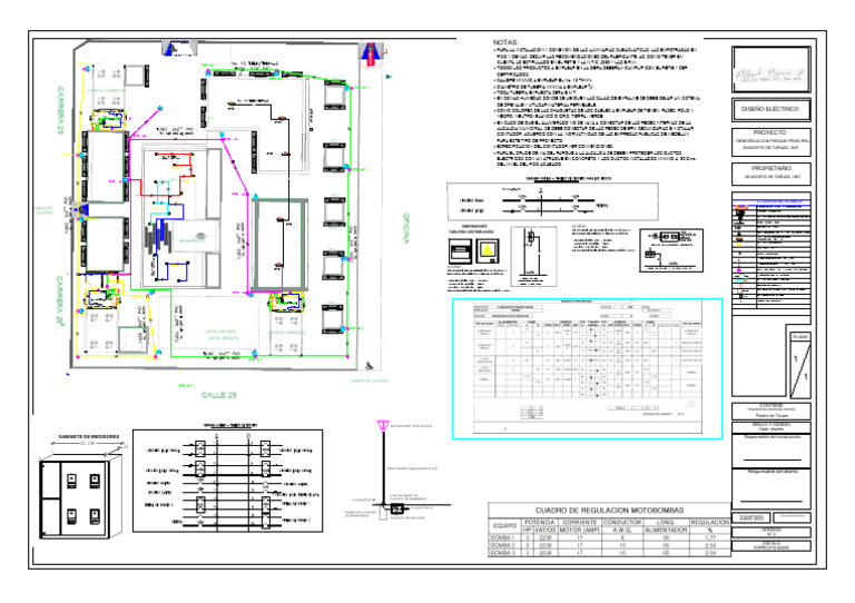 PLANO ELECTRICO PARQUE DE TARAZA 10-11-2022-Layout1 | PDF | Electricidad | Encendiendo