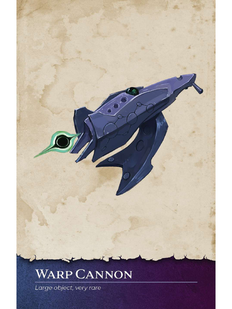 Warp Canon | PDF