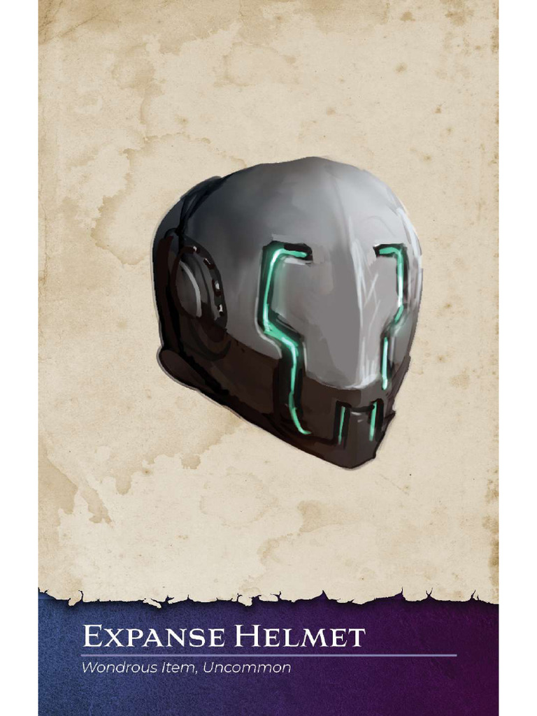 Expanse Helmet | PDF