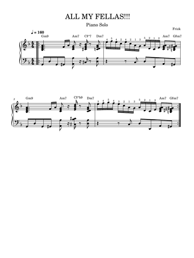 ALL MY FELLAS Frizk ALL MY FELLAS | PDF