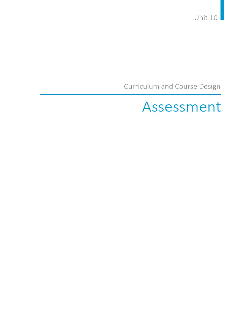 Tema 10 | PDF | Educational Assessment | Curriculum
