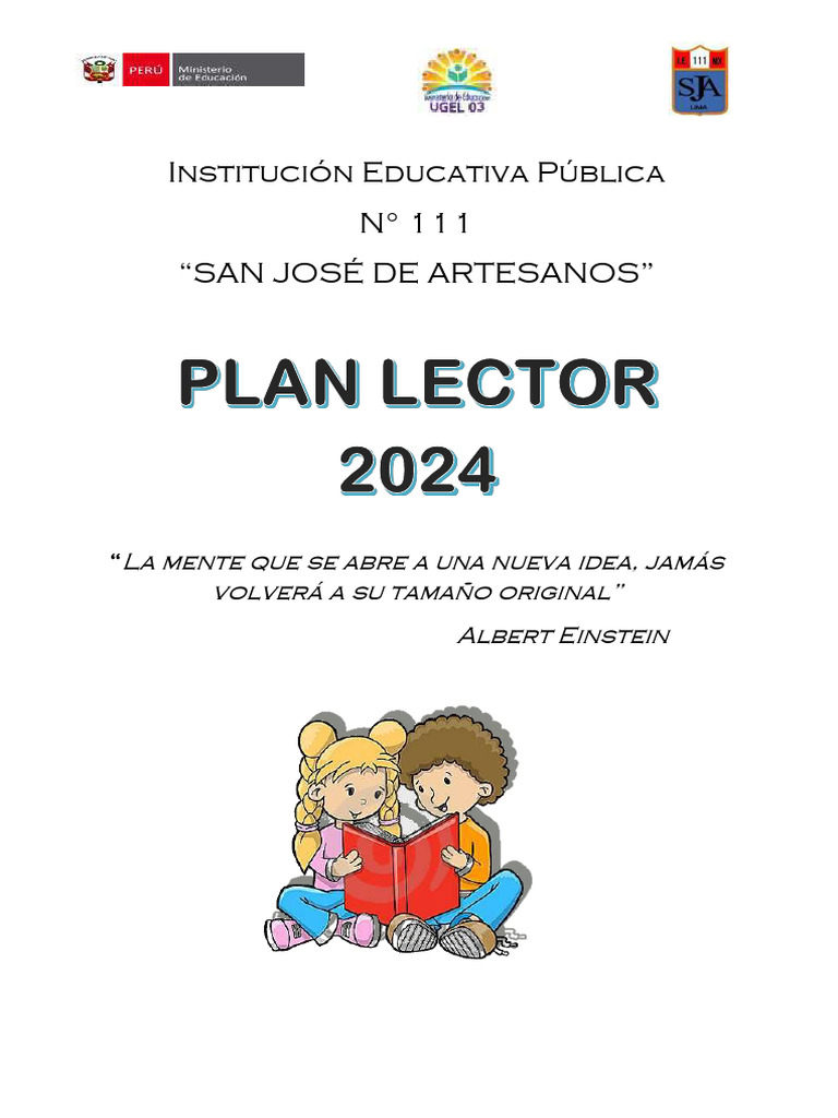 Ediciones Previas Plan Lector Nivel Primaria SJA 2024 Ccesa007 ...