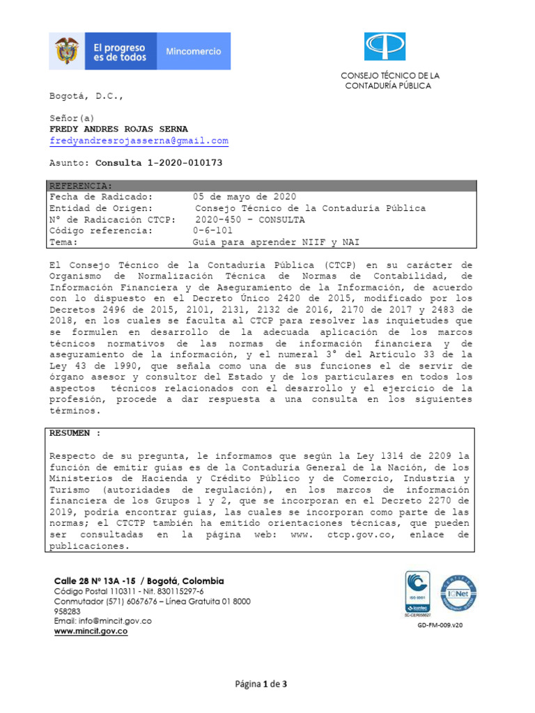2020 0450 Guia Para Aprender Niif Y Nai Descargar Gratis Pdf