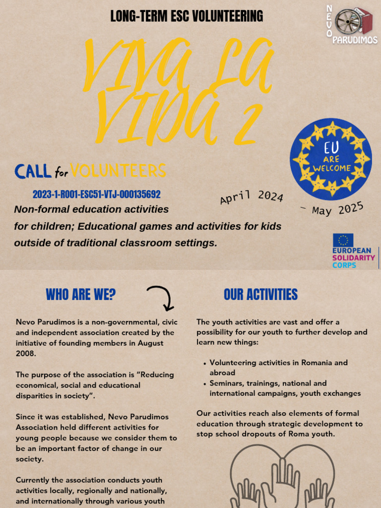 Long-Term ESC Volunteering in Romania | PDF
