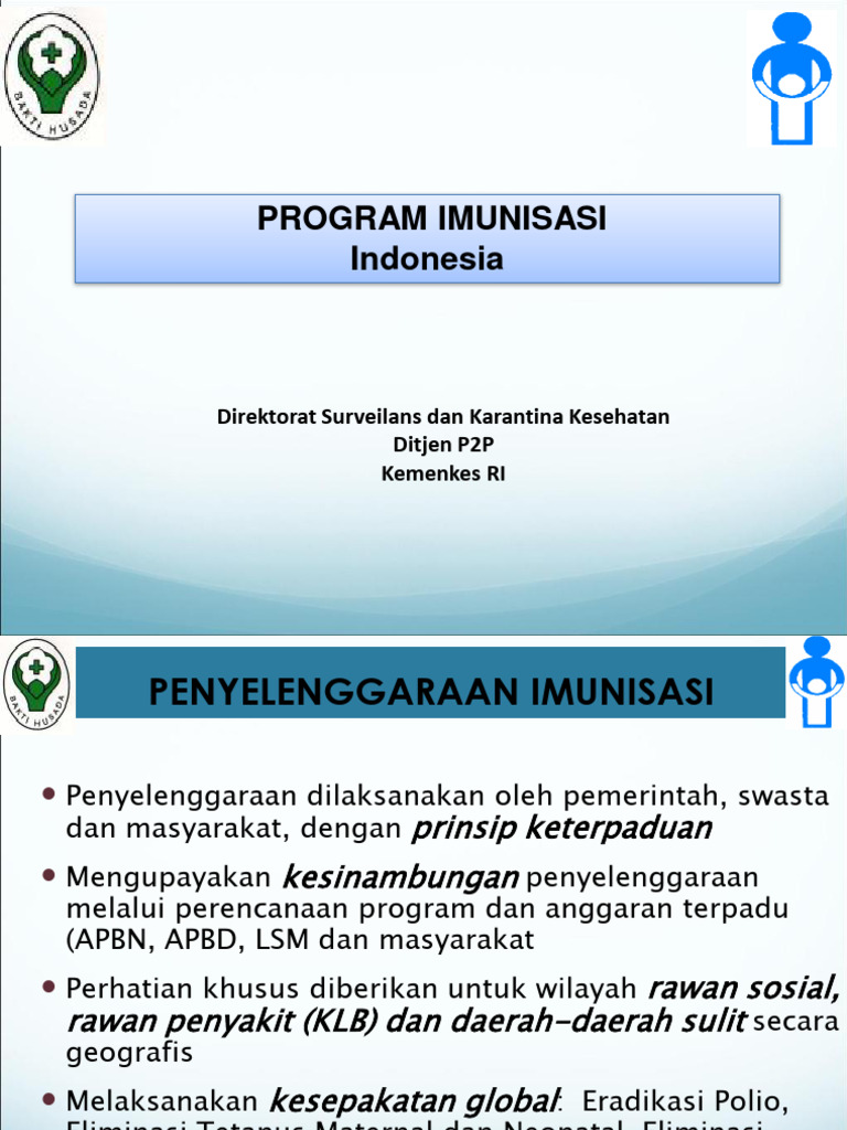 Program Imunisasi Nasional | PDF