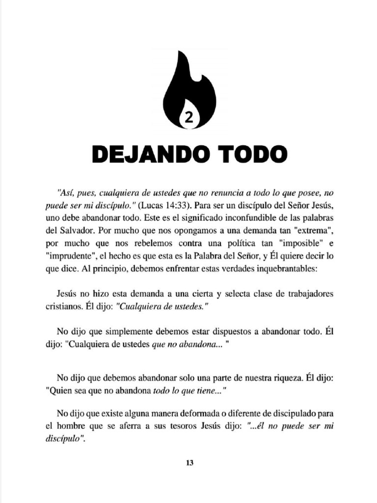 Dejando Todo | PDF