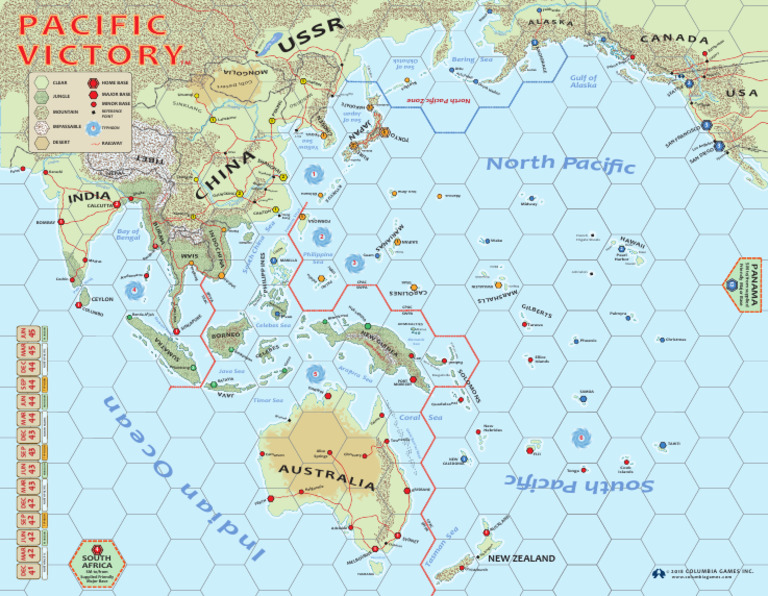 South Pacific Typhoon Map Guide | PDF