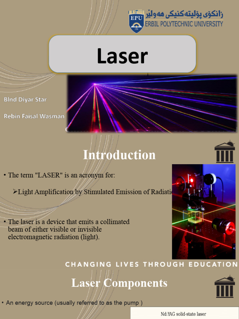 Understanding Laser Technology Basics | PDF
