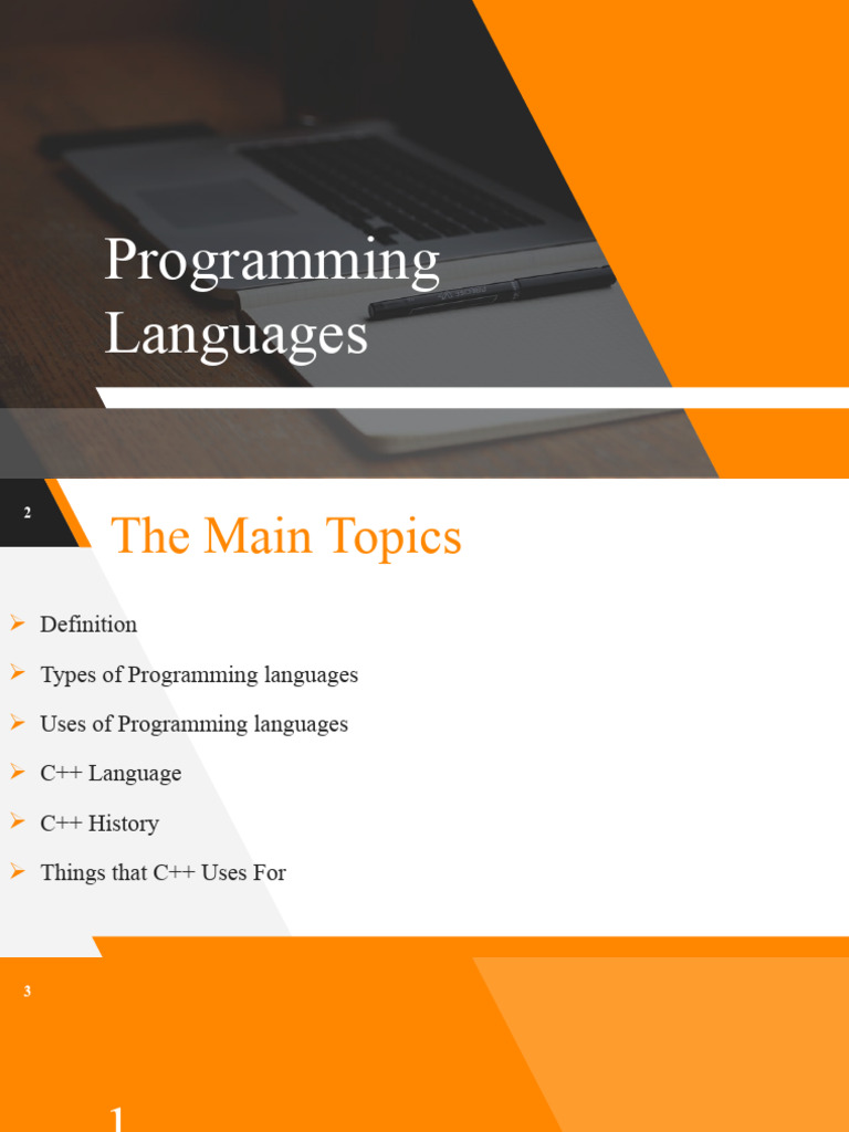 Programming Languages | PDF | C++ | Computer Programming Programming Languages | PDF | C++ | Computer Programming