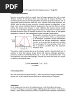 Catalase Experiment-Lab Manual | PDF | Enzyme | Catalysis