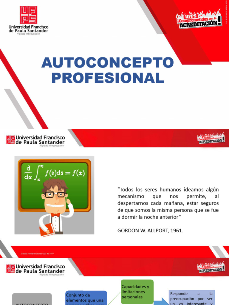 Autoconcepto Profesional - 020136 | PDF | Comportamiento | Autoconcepto