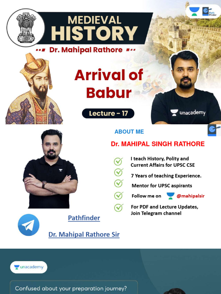 L17 - Entry of Babur | PDF