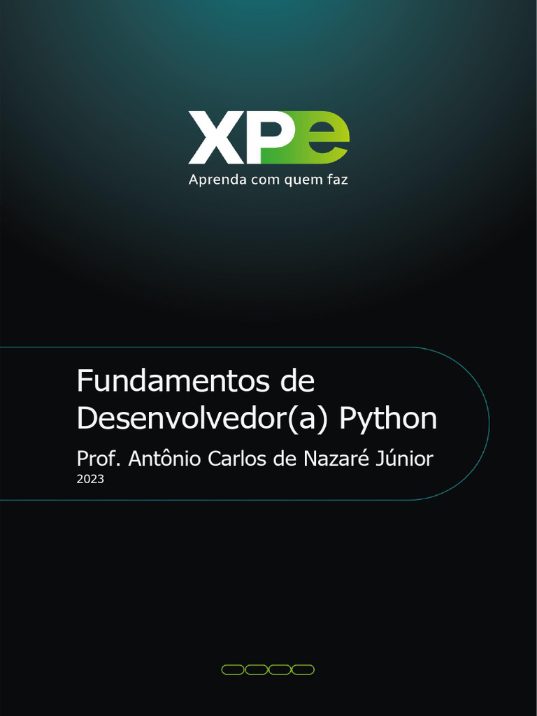 Apostila - Módulo 1 - PYT | PDF | Python (linguagem de programação ...