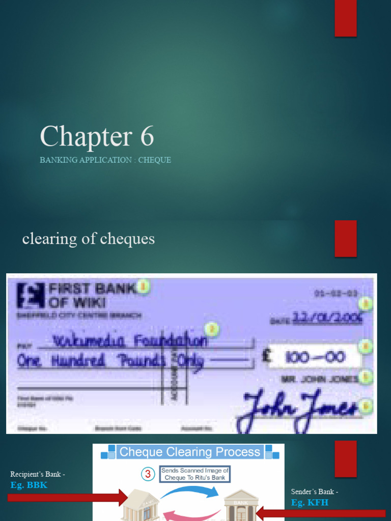 Chapter 6 Cheques | PDF | Business | Finance & Money Management