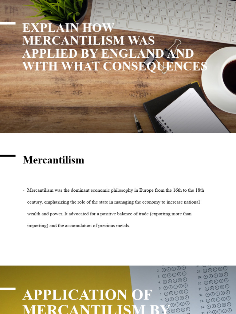 British Merchantilism | PDF | Mercantilism | Trade