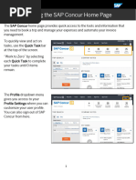 SAP Concur Expense Claim User Manual | PDF | Mobile App | Ios