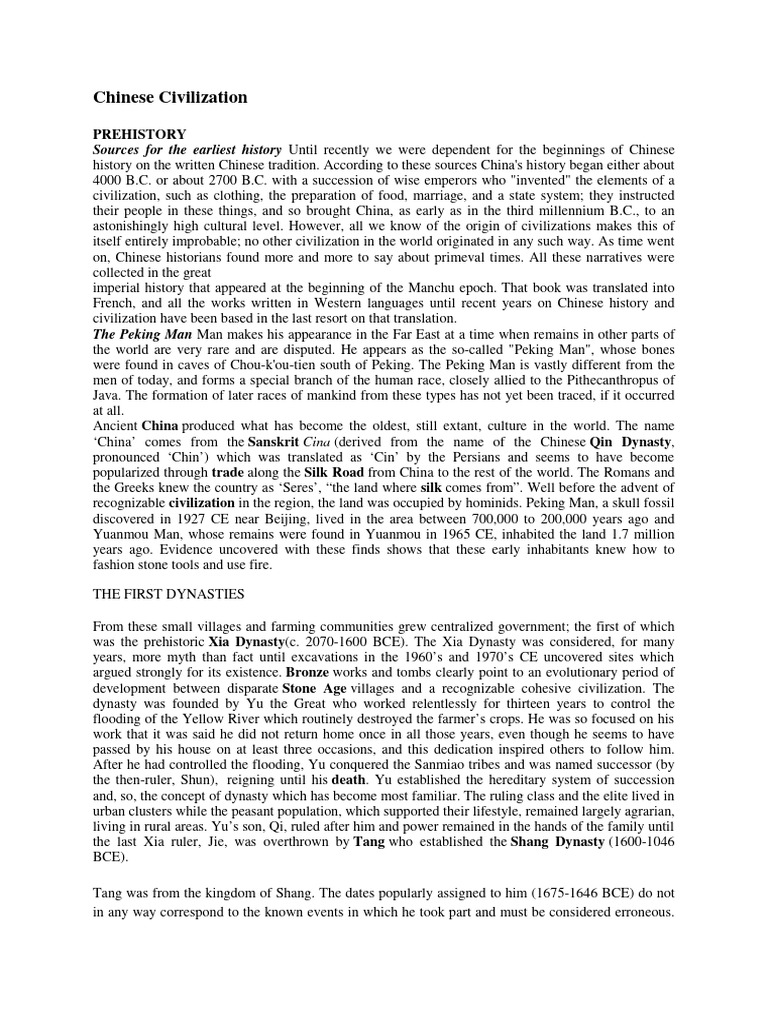 202003251320353011anil Kumar Chinese Civilization | PDF | Han Dynasty ...