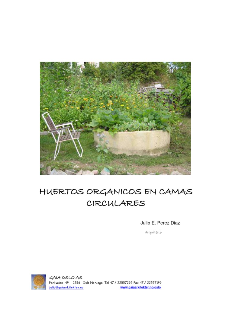 Huertos Orgánicos en Camas Circulares | PDF | Permacultura | Oslo