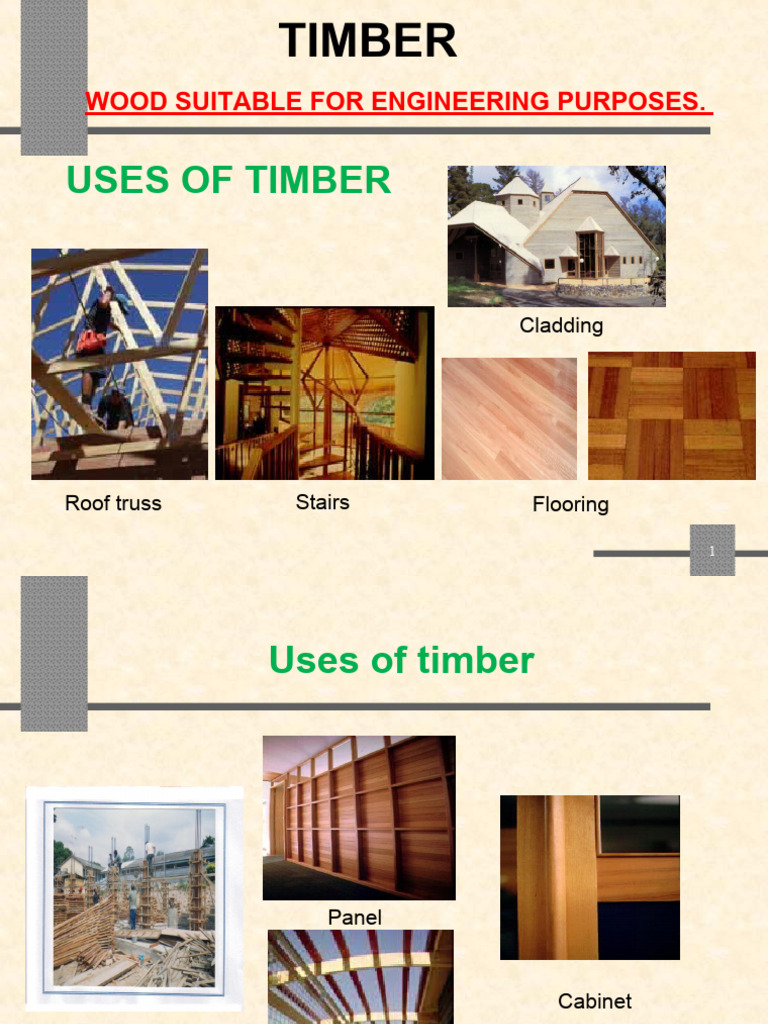 Chapter 3. Timber in Construction | PDF | Wood | Trees