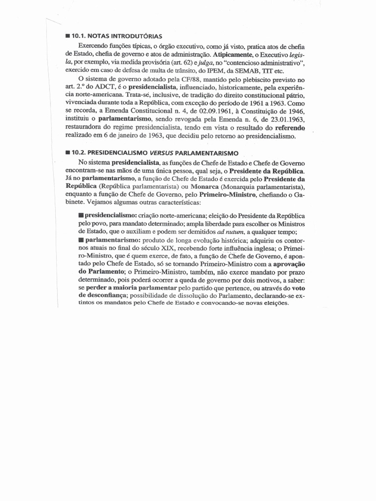 Poder Executivo | PDF