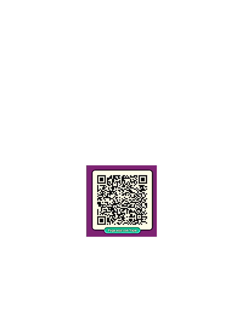 QR Yape Pilar Gonzales | PDF