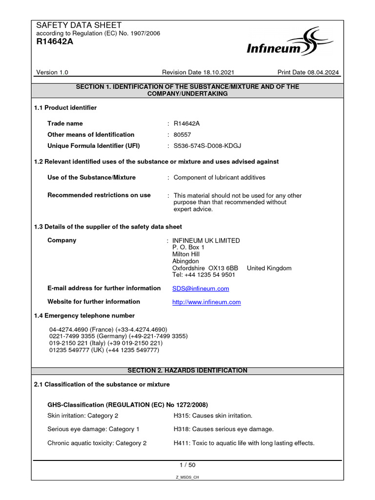 Documento de Maia Tosti | PDF | Toxicity | Occupational Safety And Health