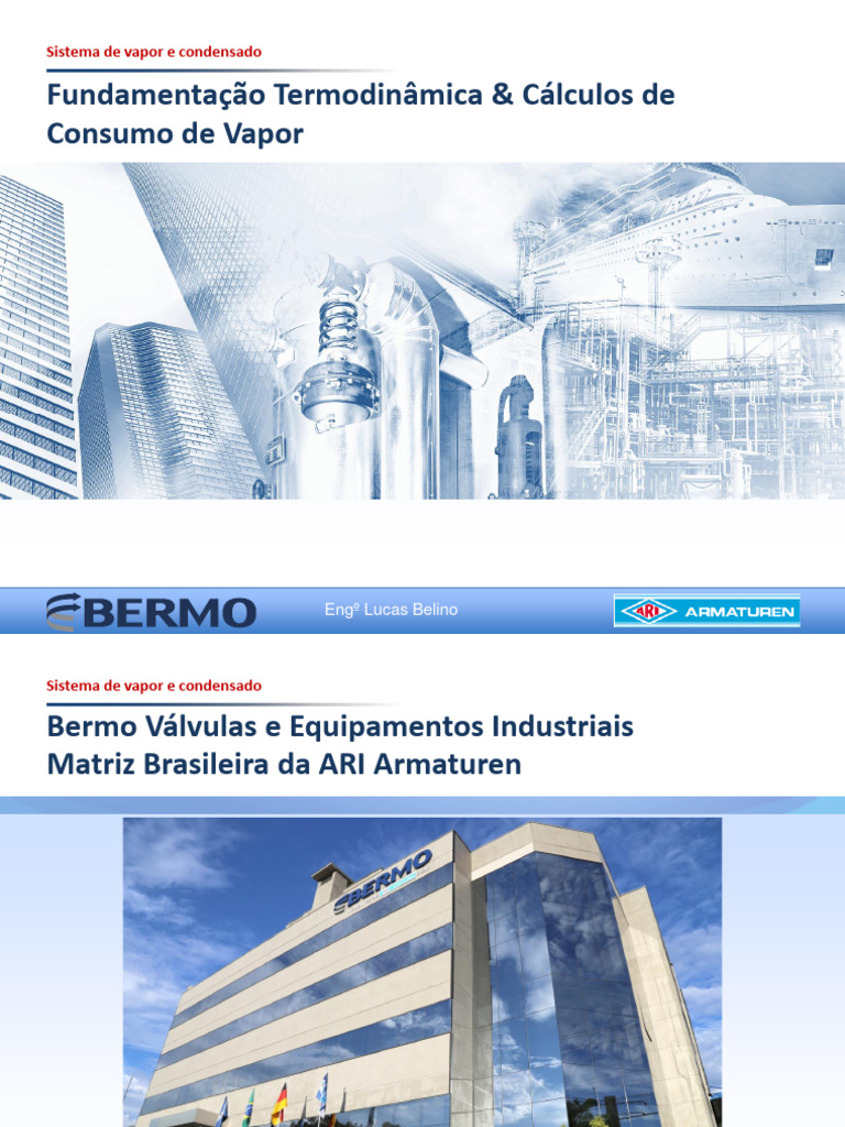 032-2020 Cálculo de Consumo de Vapor | Download grátis PDF | Calor | Vapor