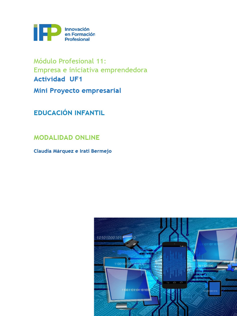 A001 Mini Proyecto Empresarial EDI Fase1 de La Ideación Al Plan de ...
