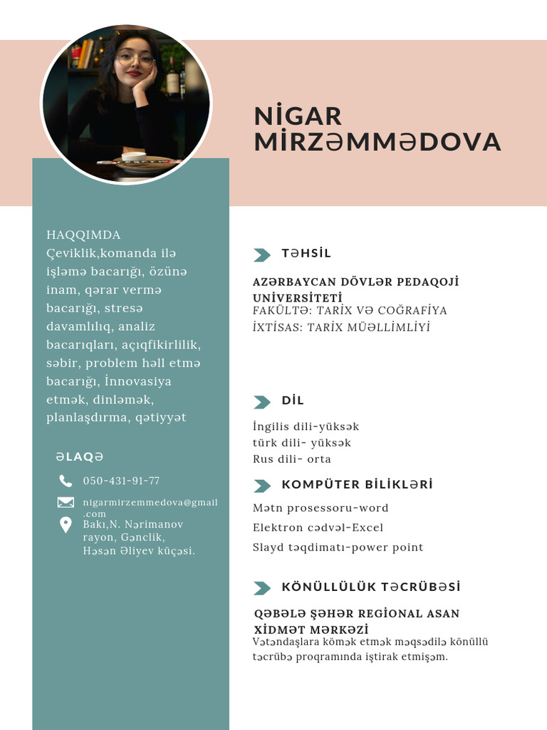 White Simple Student CV Resume | PDF