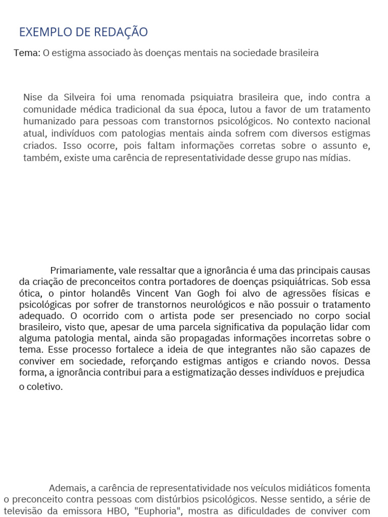 Slides - Aula 7 - Exemplo e Esqueleto Kuririn PDF | Download grátis PDF | Distúrbio mental ...